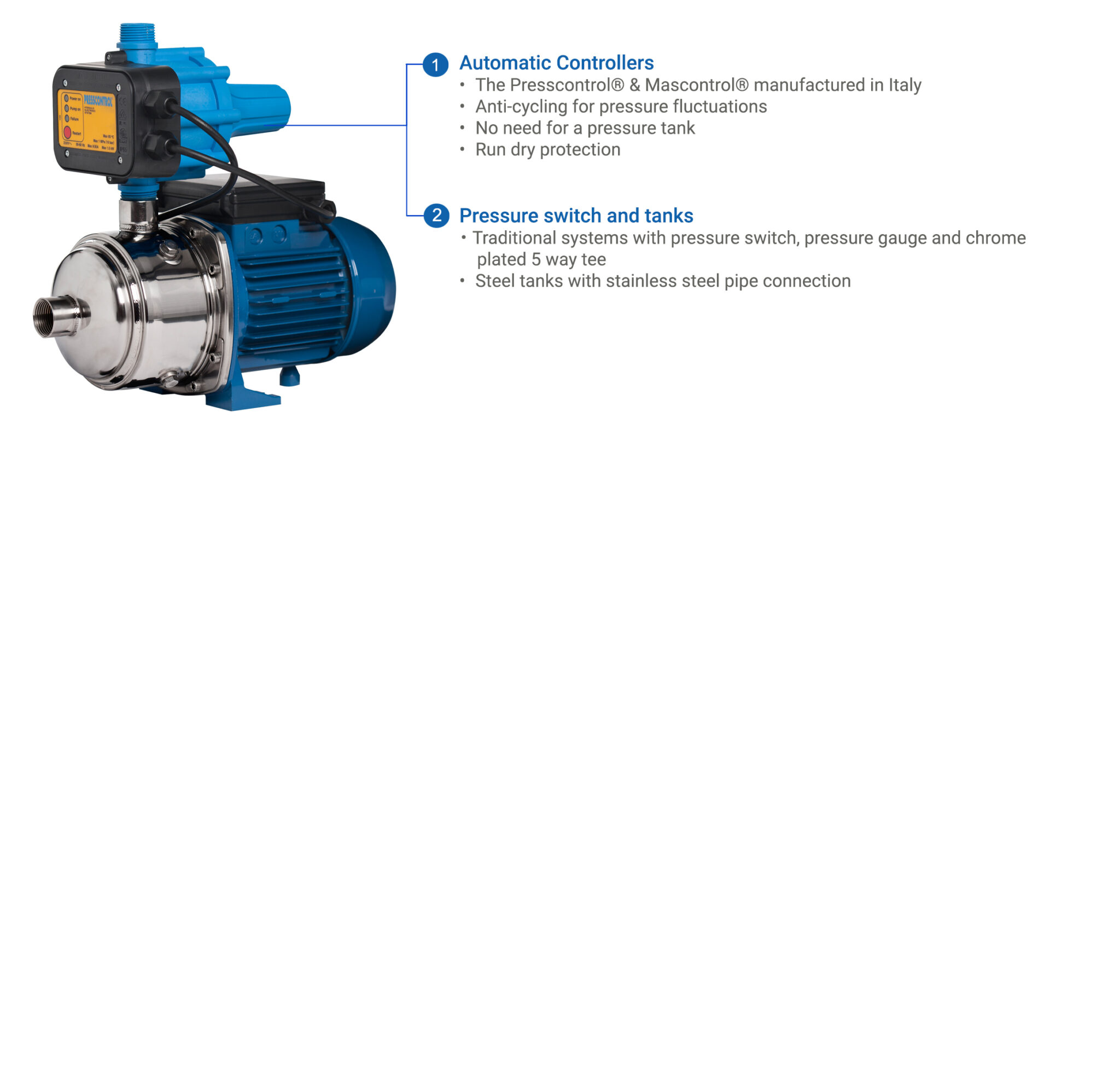 JESX/JEX/MATRIX pressure systems – Ebara